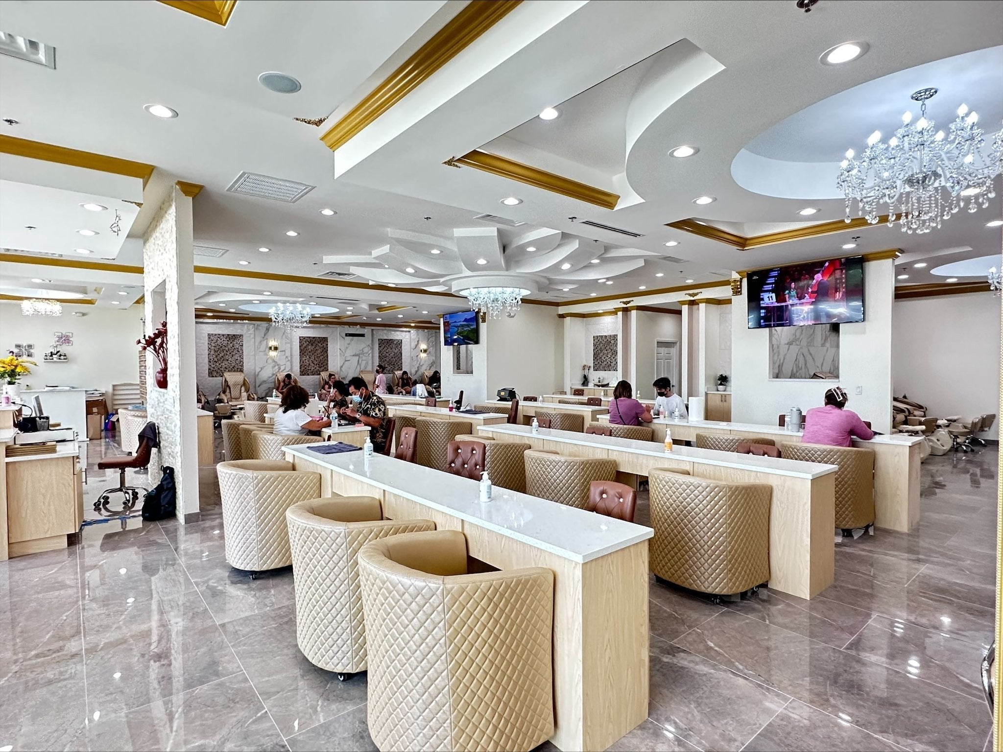 Ann's Nail & Spa – SNS Pedicure