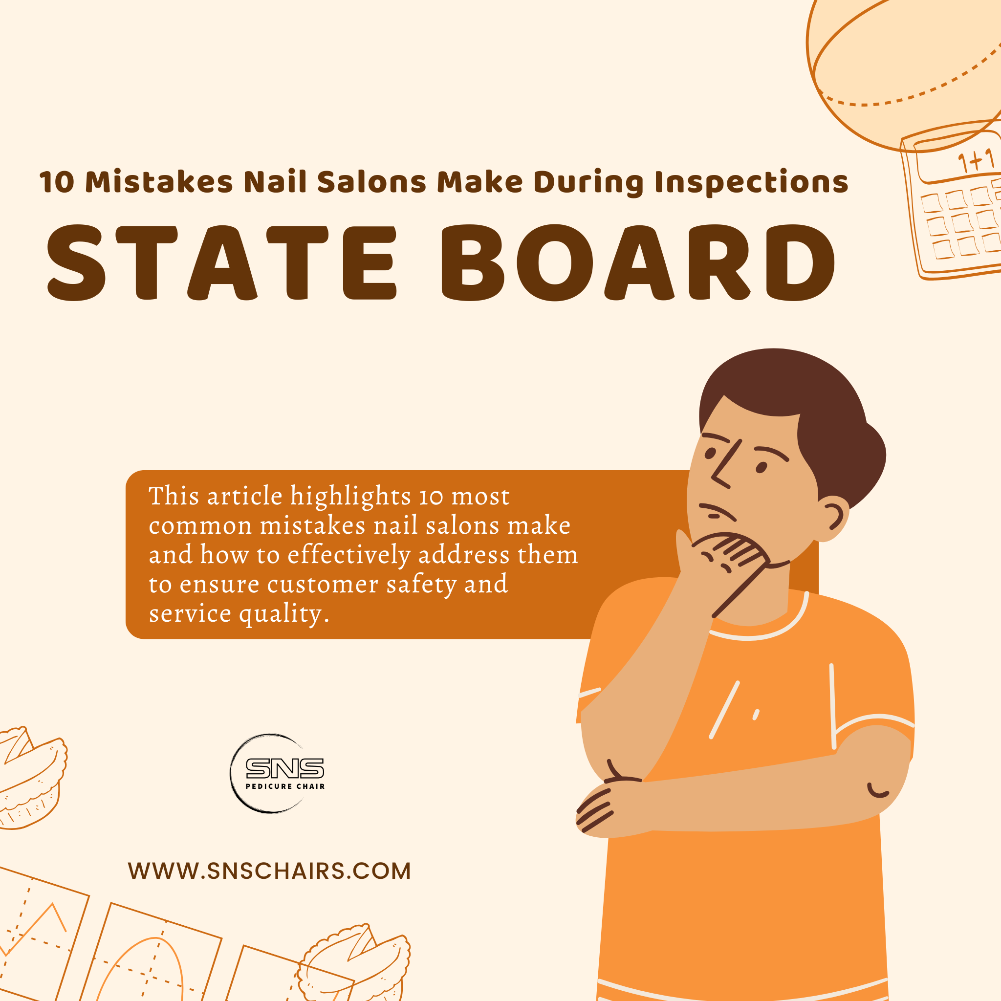 10 Mistakes Nail Salons make during State Board inspections – SNS Pedicure
