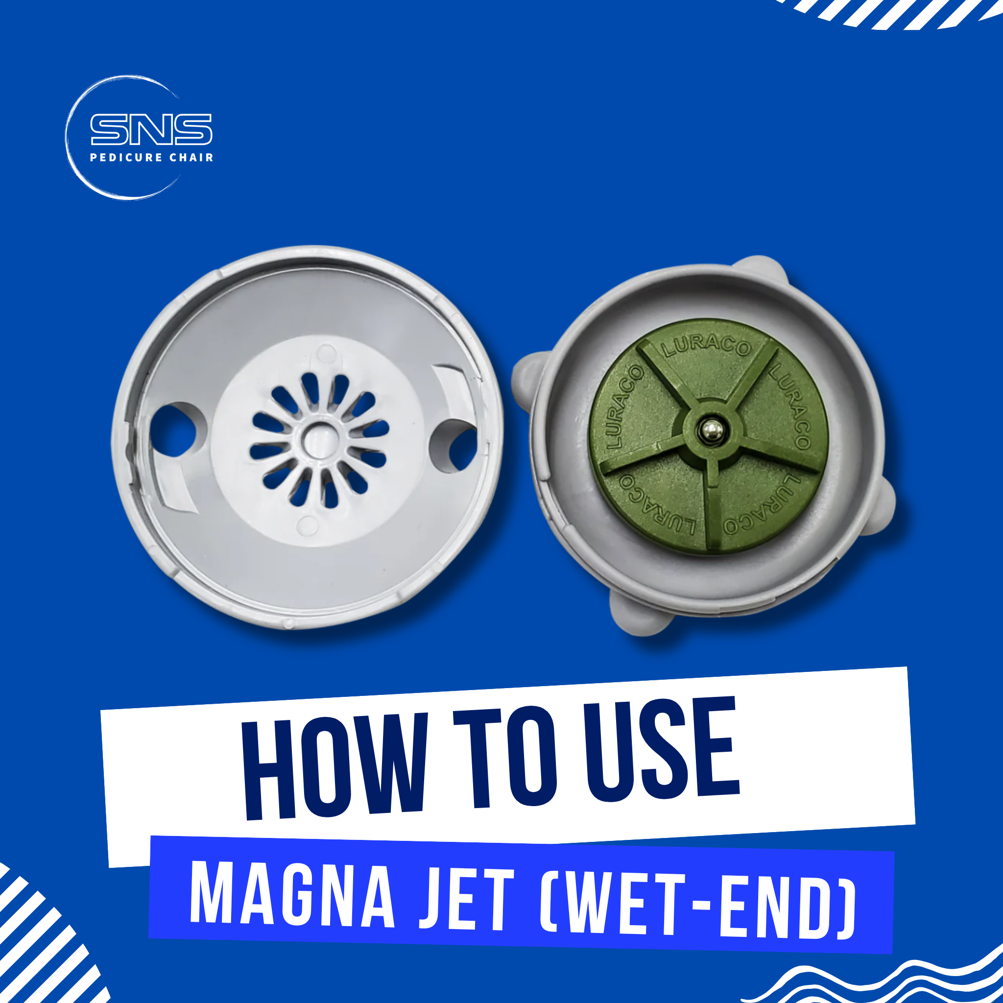 How to use Magna Jet (Wet-end) – SNS Pedicure