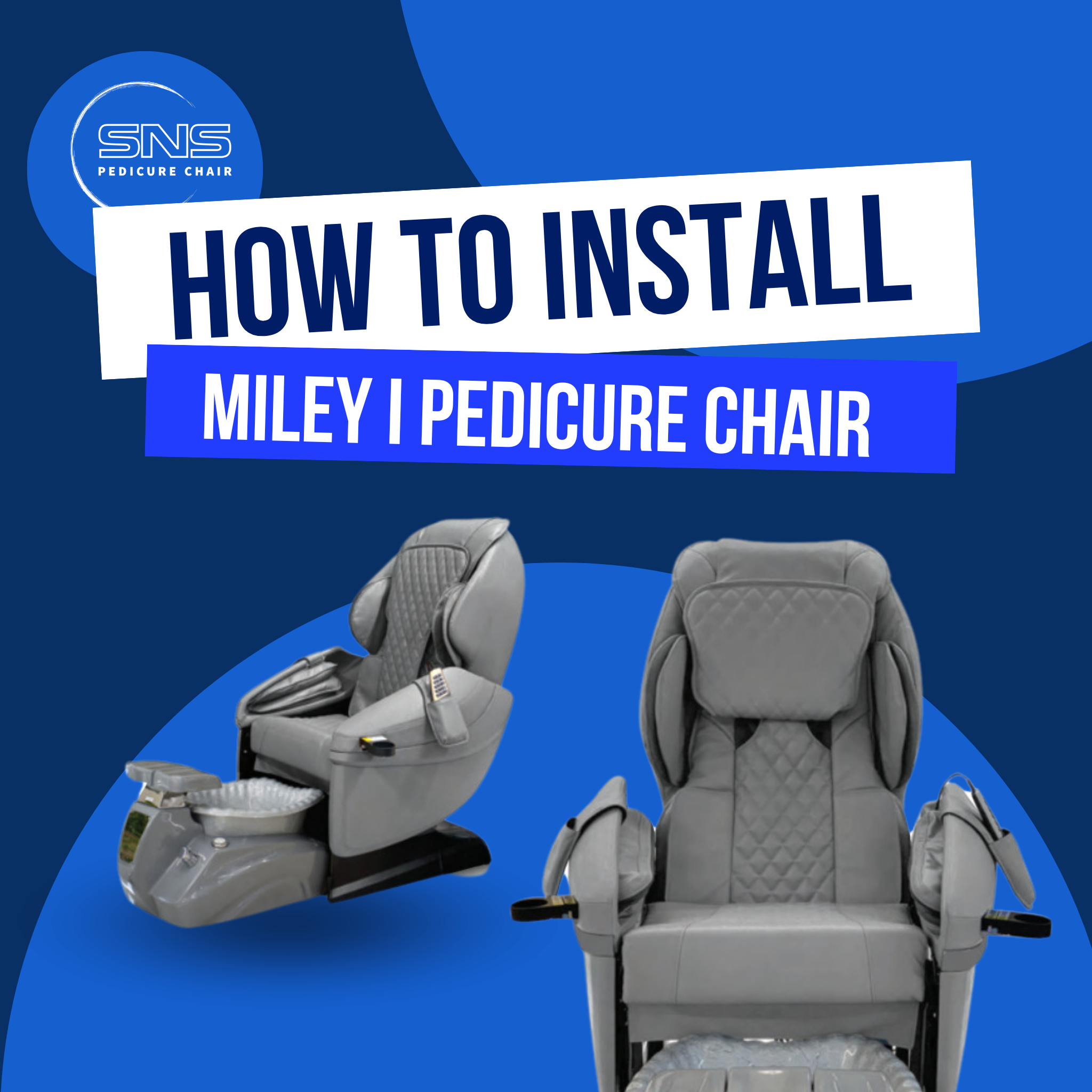 How to Install Miley I Spa Chair – SNS Pedicure