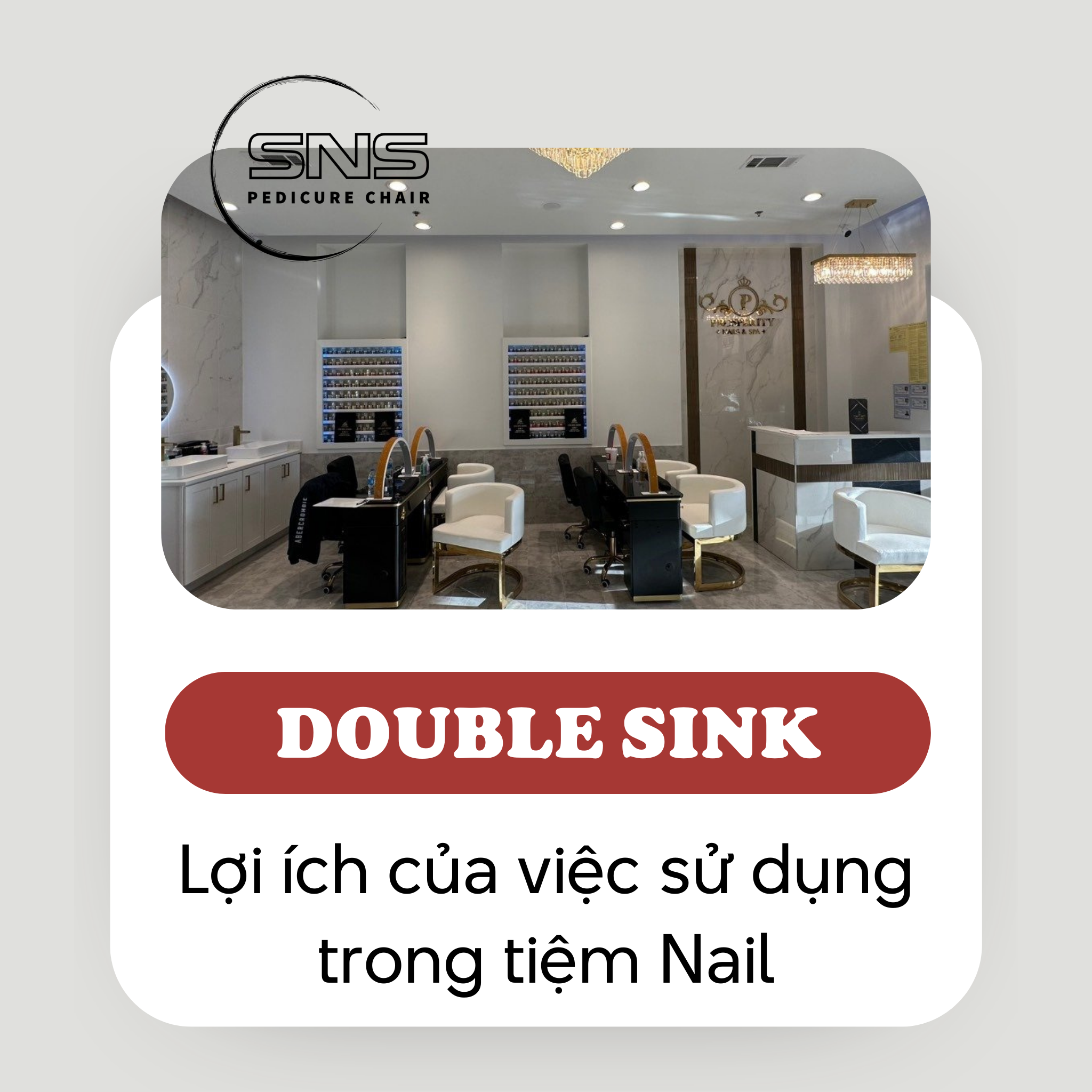 6 Lợi ích của việc sử dụng Double Sink trong tiệm Nail - SNS Chairs ...